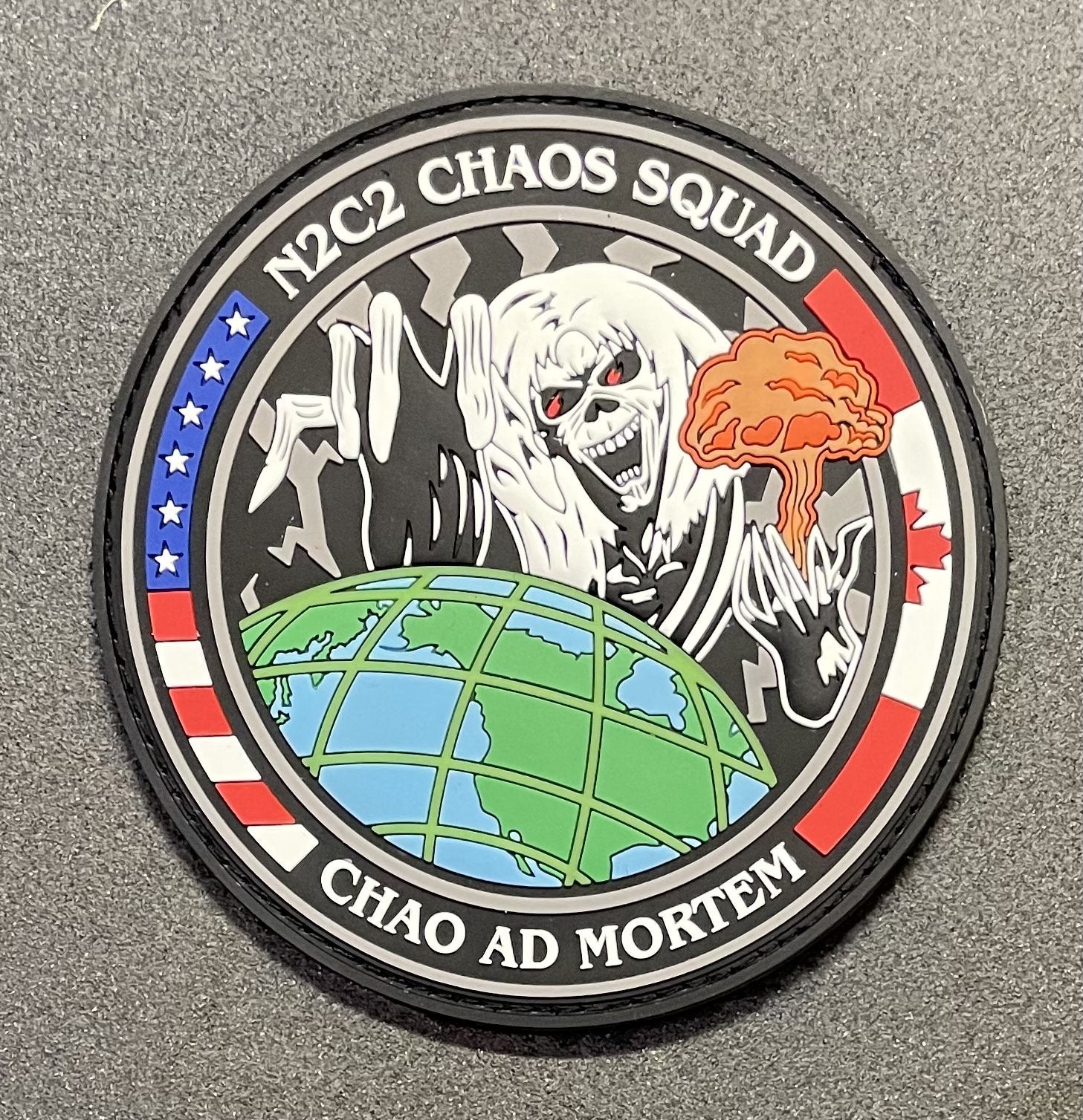 NORAD N2C2 "Chaos" Crew Patch (PVC) [GLOW] – Squadron Dope Gear LLC